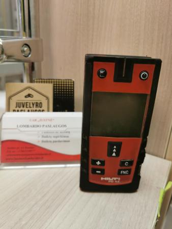 Lazerinis nuotolių matuoklis „Hilti PD-42“ | Matavimo įrankiai Kaune